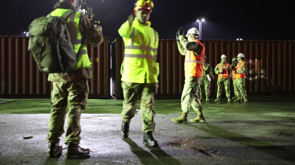 DVIDS - Video - Antwerp, Belgium Port Operations - DEFENDER-Europe 20