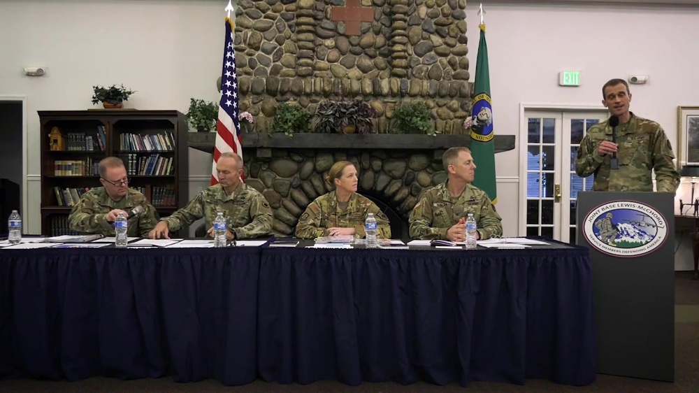 DVIDS - Video - JBLM COVID-19 Town Hall Panel