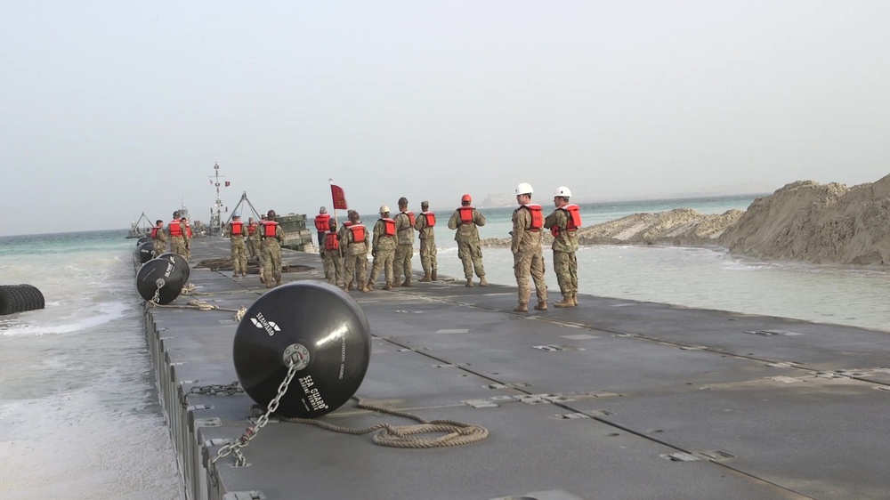 DVIDS - Video - Trident Pier Emplacement during Native Fury 20