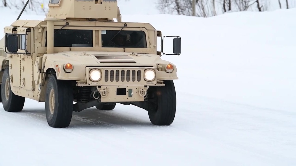 DVIDS - Video - CLB-451 conducts winter driving course