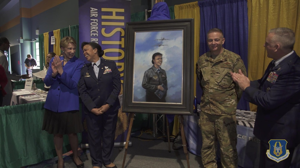 DVIDS - Video - Lt Gen Stayce D. Harris featured in portrait created by the