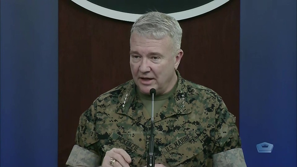 DVIDS - Video - CENTCOM Commander Takes Questions From Reporters