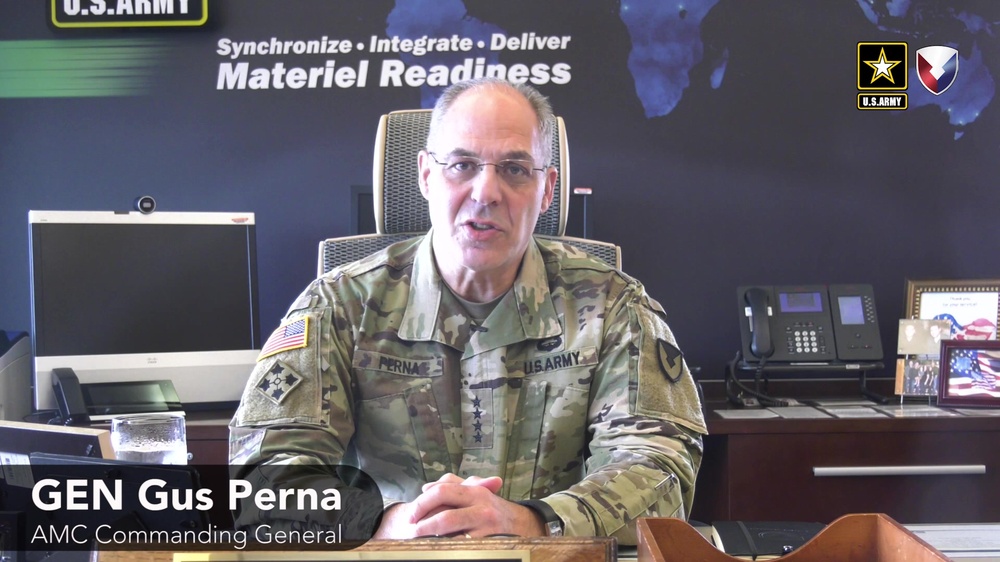 DVIDS - Video - GEN Perna message to the workforce on COVID-19