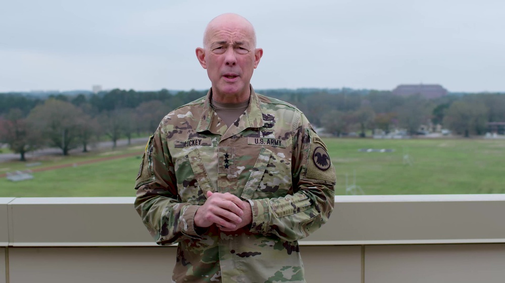 DVIDS - Video - LTG Luckey message for the Troops during COVID-19