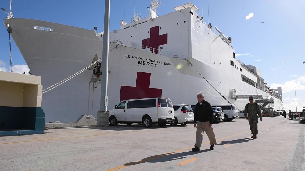 DVIDS - Video - Hospital Ship USNS Mercy Prepares for Deployment