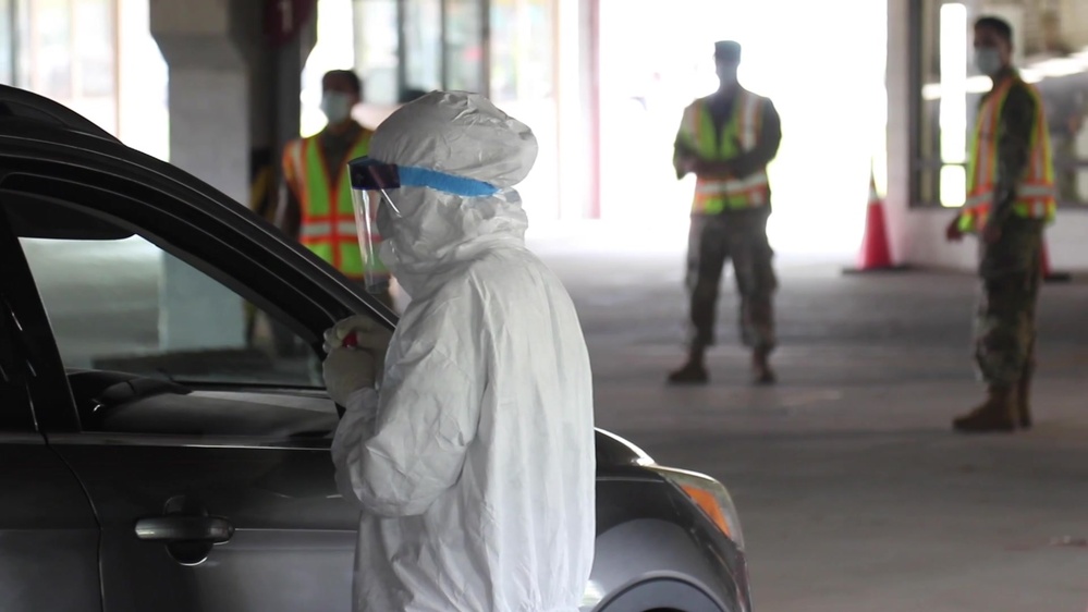 DVIDS - Video - Orange County Community Based Testing Site Opening - B-Roll