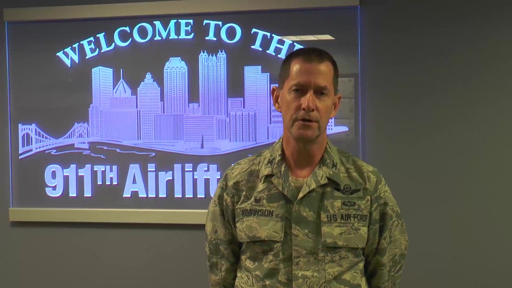 DVIDS - Video - 911th Airlift Wing commander message on COVID-19