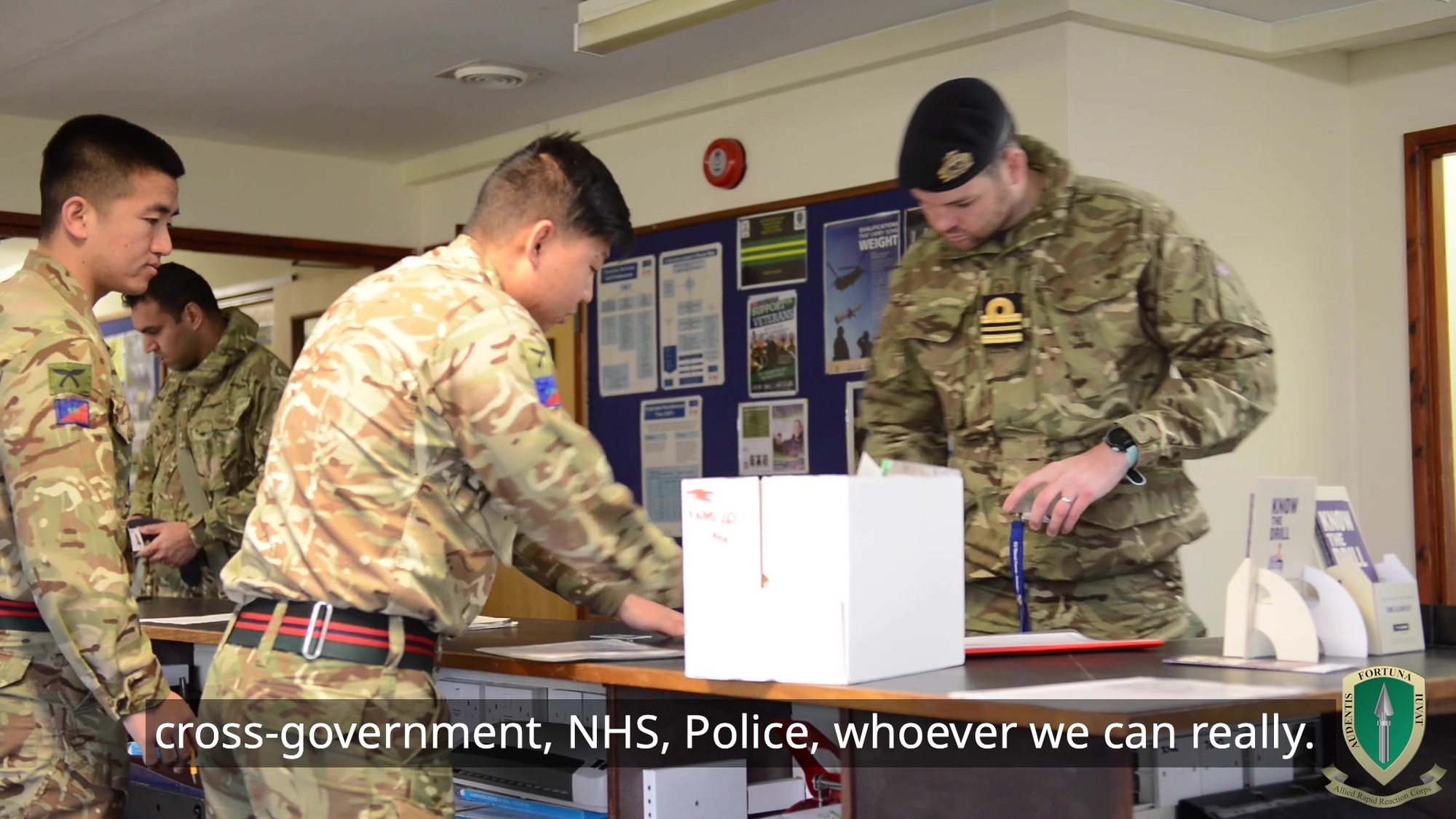 Uk Army Reaction