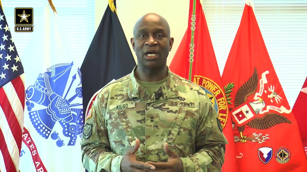 DVIDS - Video - MG Kilgo COVID-19 Workforce Message