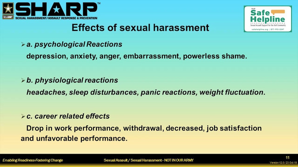 DVIDS - Video - NAE USACE hosts town hall SHARP Training