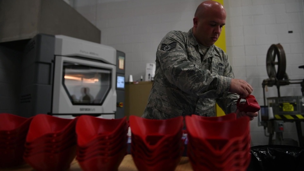 DVIDS - Video - Tyndall Air Force Repair Enhancement Program 3D Printing