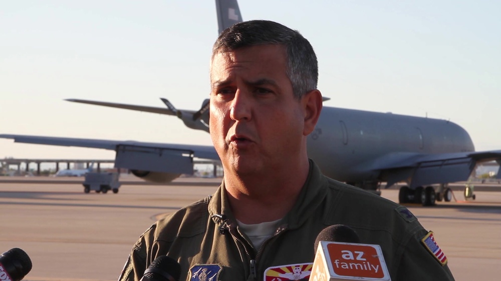 DVIDS - Video - AZNG 161 ARW Wing Commander Talks About PPE Pickup Mission