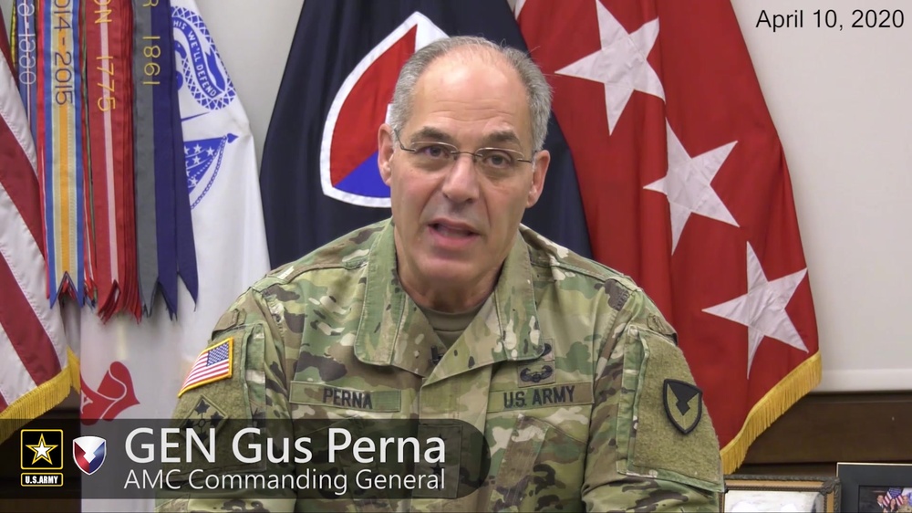 DVIDS - Video - GEN Perna video address #4 to the AMC workforce on COVID-19