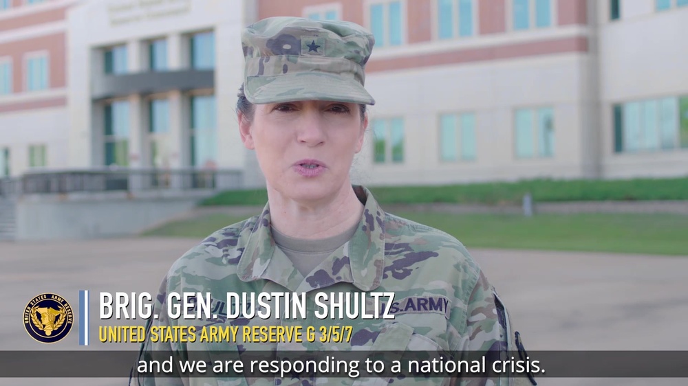 DVIDS - Video - Army Reserve COVID-19 Update from Brig. Gen Dustin Shultz