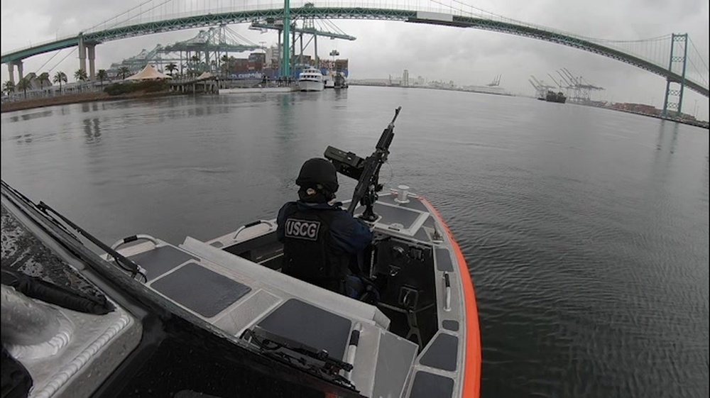 DVIDS - Video - Coast Guard enforces NVPZ for USNS Mercy