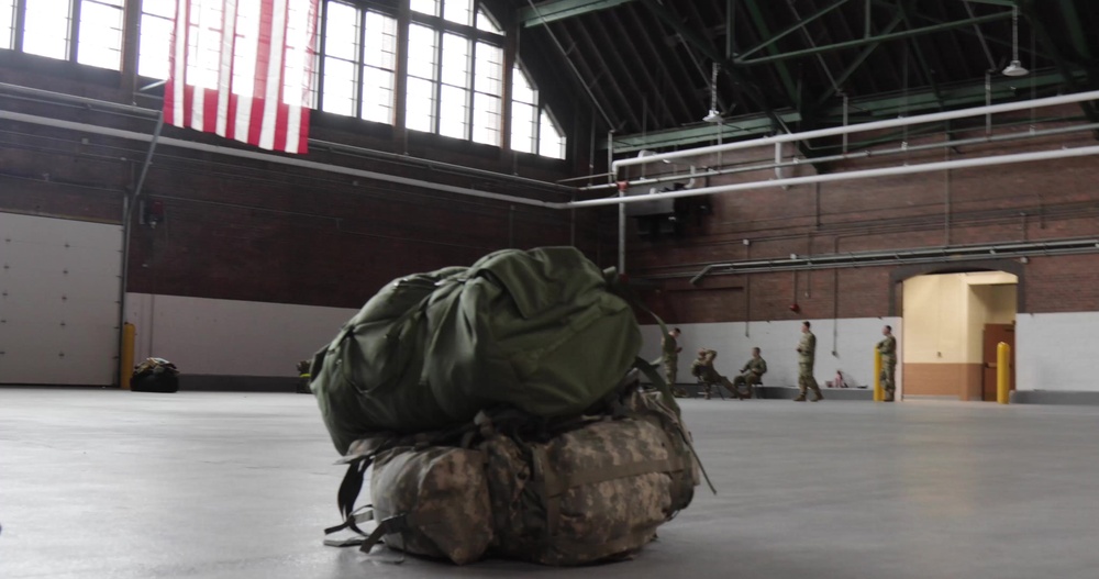 DVIDS - Video - 2-108 Infantry reports for duty to combat COVID-19.