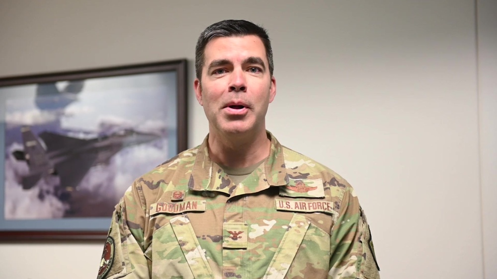 DVIDS - Video - Col. Rick Goodman thank you video