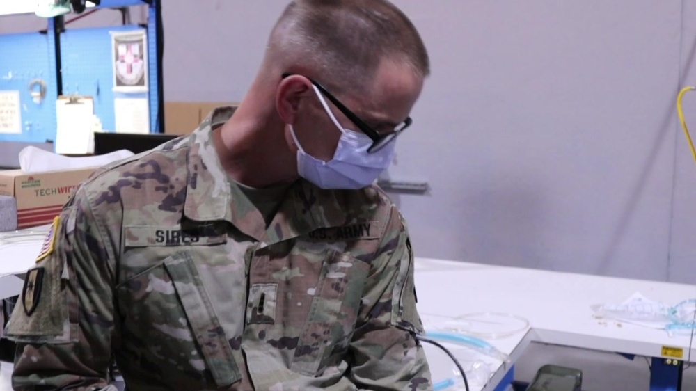 DVIDS - Video - 3rd Medical Command Soldiers prepare ventilators