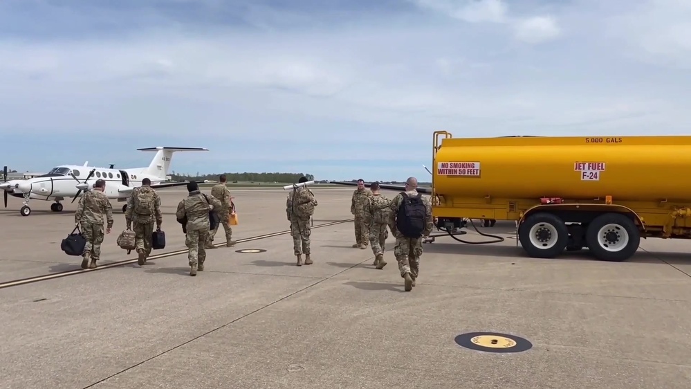 DVIDS - Video - 101st Airborne logistics experts deploy to aid COVID effort