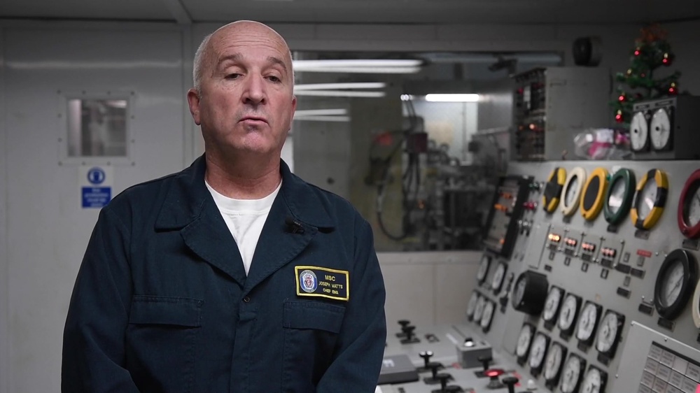 DVIDS - Video - Faces of Comfort: Chief Engineer Aboard USNS Comfort ...