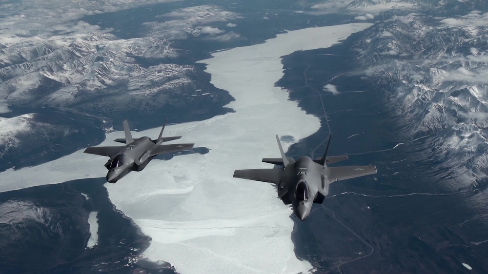DVIDS - Video - 168th Wing Ferries F-35s to Eielson AFB