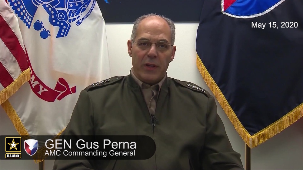 DVIDS - Video - GEN Perna video address #9 to the AMC workforce
