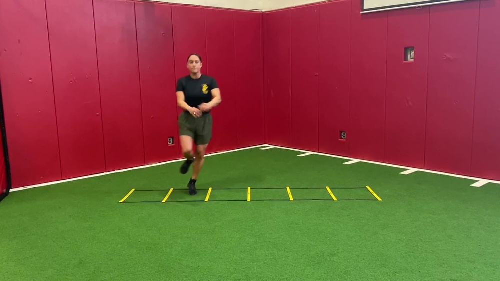 DVIDS - Video - Ladder Single leg Lateral Hop