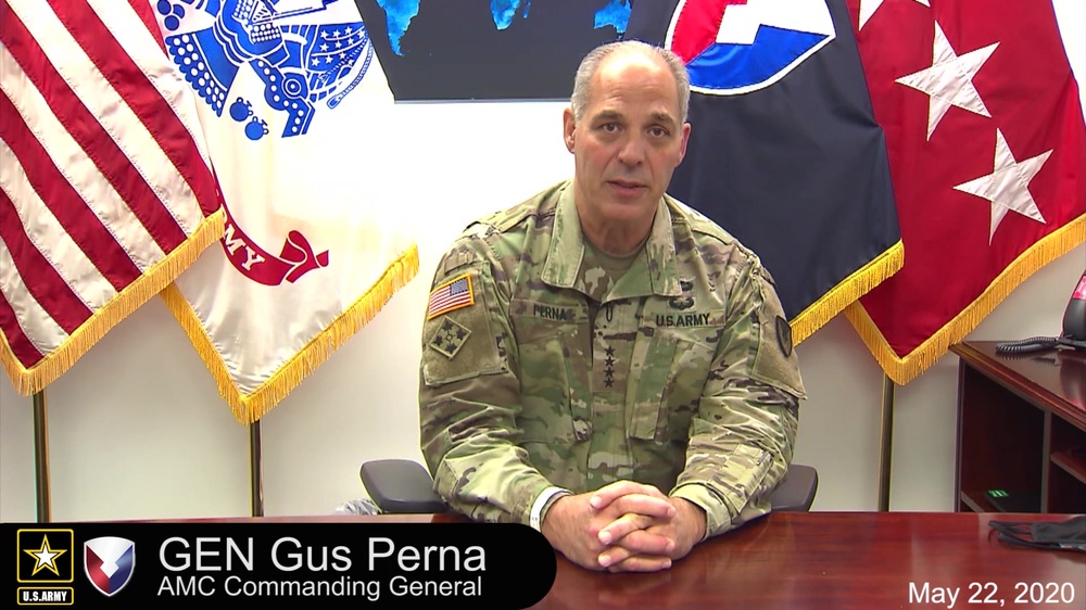 DVIDS - Video - GEN Perna video address #10 to the AMC workforce