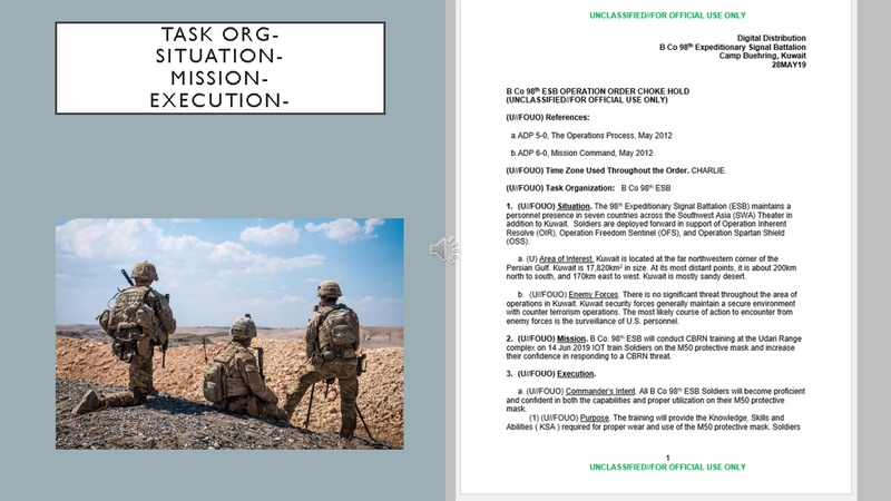 DVIDS - B Co 98th Expeditionary Signal Battalion