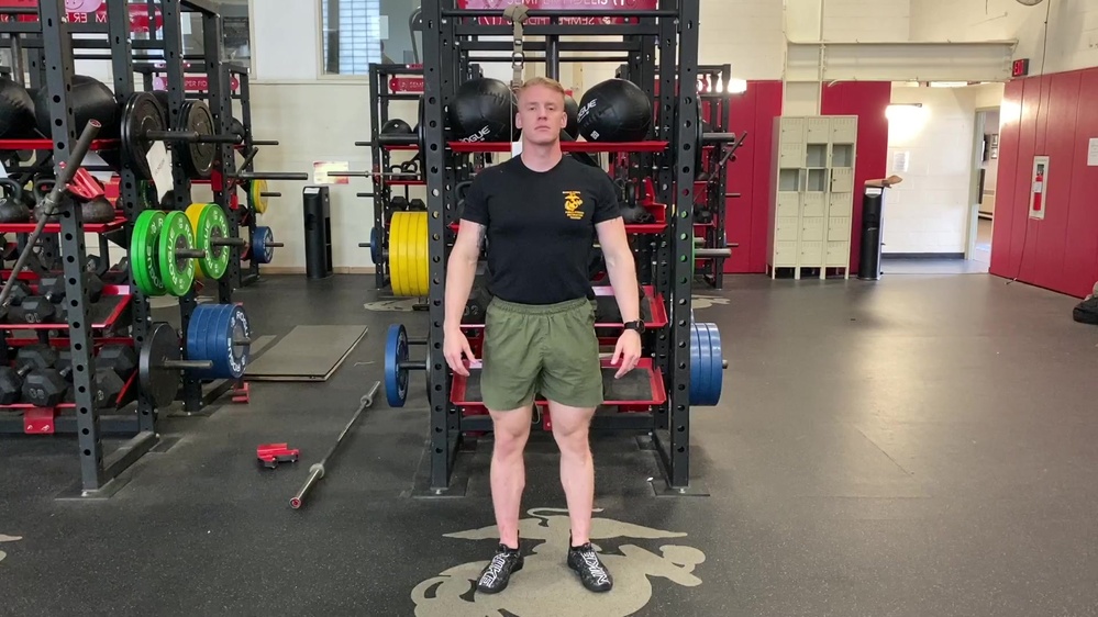 DVIDS - Video - Standing Military Brace Stretch