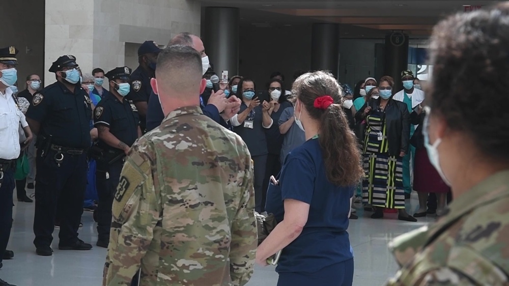 DVIDS - Video - 452nd Combat Support Hospital members Farewell Ceremony ...