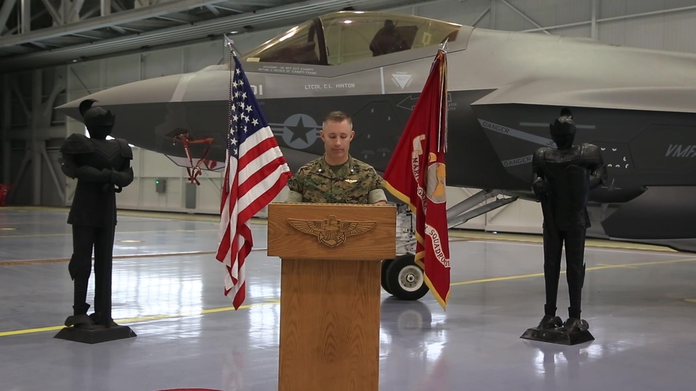 DVIDS - Video - Marine Fighter Attack Squadron 314 Change of Command ...
