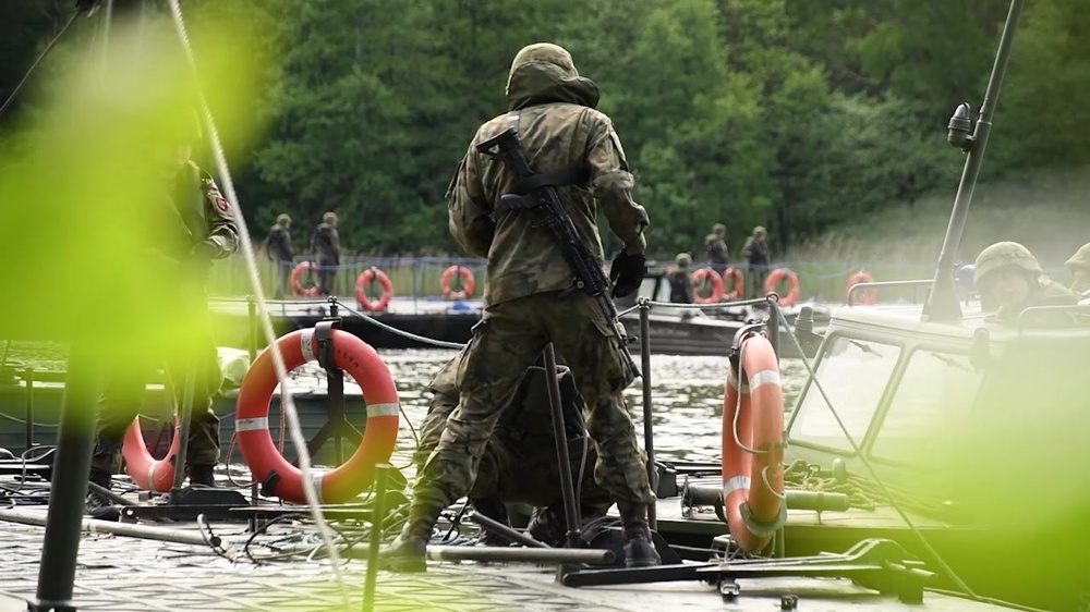 DVIDS - Video - Defender Europe 20 Plus -River Crossing