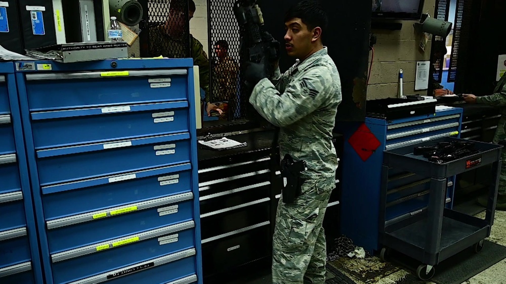 DVIDS - Video - 99th Security Forces Squadron armory feature