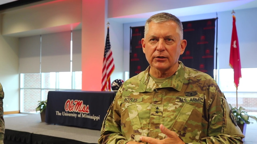 DVIDS - Video - MS National Guard & University of MS establish the Ole ...