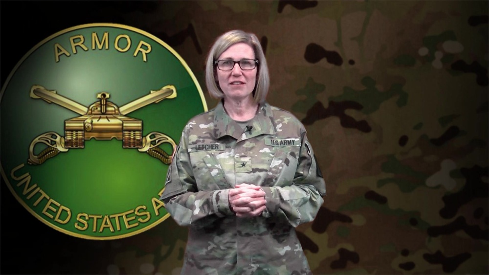 DVIDS - Video - BG Letcher Join Armor branch video