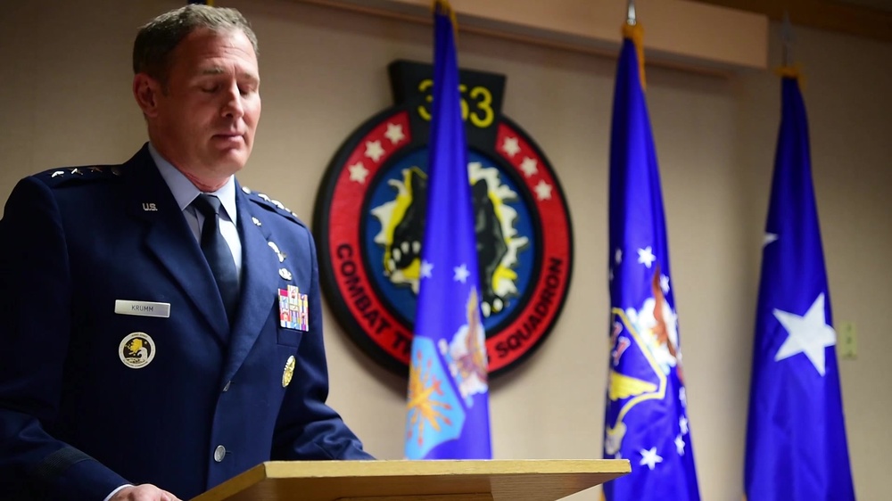 DVIDS - Video - 36th Wing Change of Command Lt. Gen. David Krumm remarks