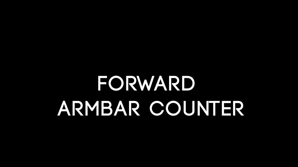 DVIDS - Video - Forward Armbar Counter