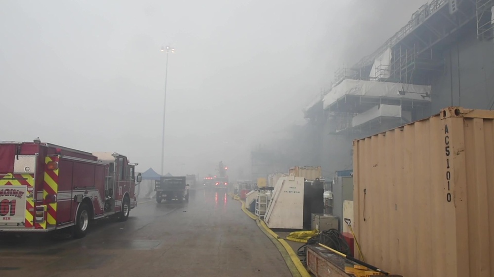 DVIDS - Video - USS Bonhomme Richard (LHD 6) Fire