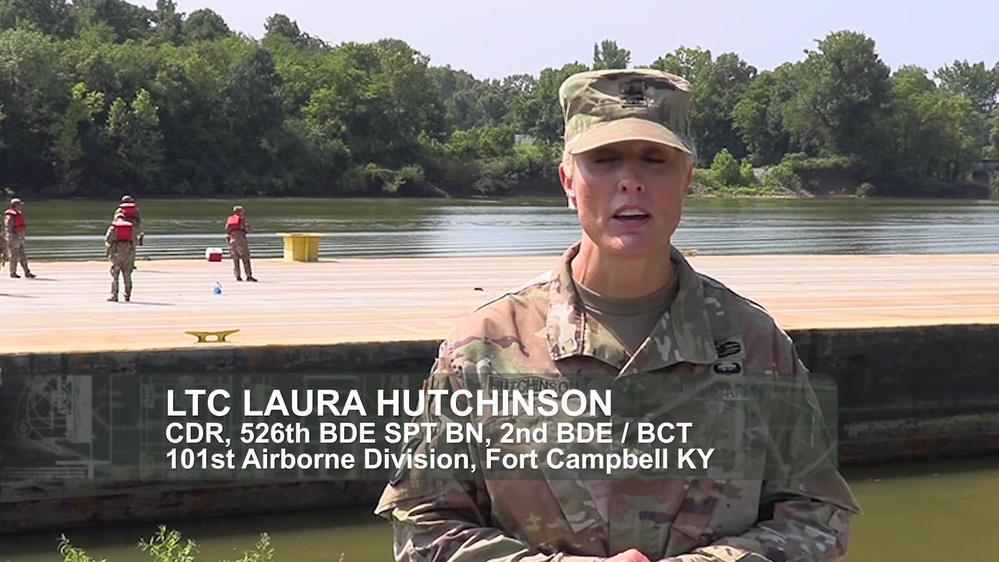 DVIDS - Video - 101st ABN DIV Engineers and USACE Nashville District ...