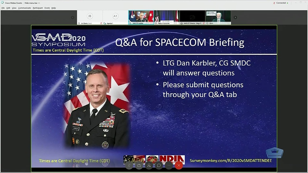 DVIDS - Video - Stratcom Commander Speaks at Space and Missile Defense ...