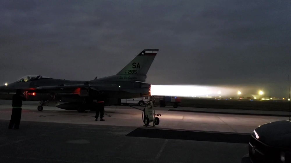 DVIDS - Video - 149th engine mechanics conduct trim pad burner test