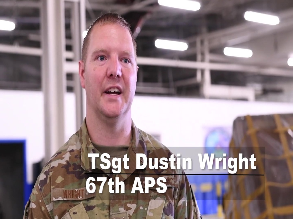 DVIDS - Video - Airmen in 67th APS 'build up' pallet skills
