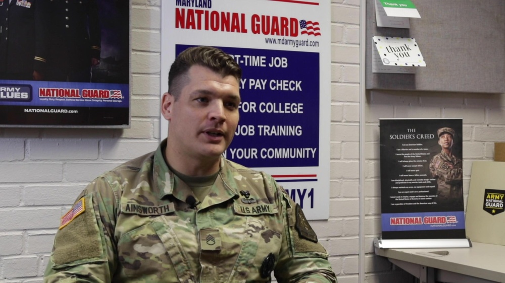 DVIDS - Video - Get to Know MDARNG Recruiter Staff Sgt. Gareth Ainsworth