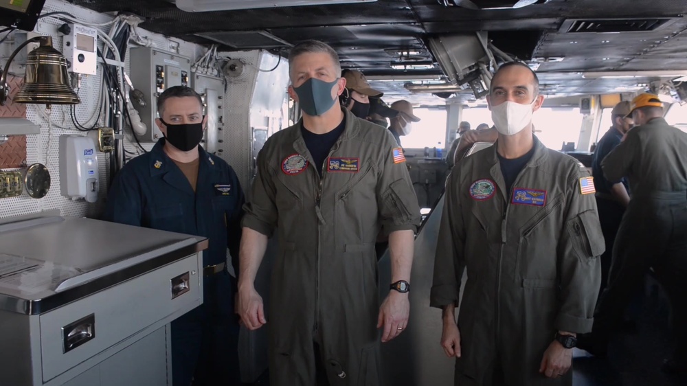 DVIDS - Video - USS Ronald Reagan Rings in the New School Year