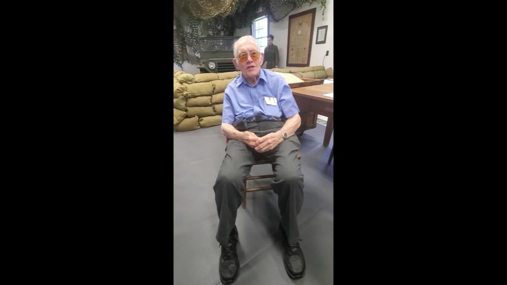 DVIDS - Video - World War II Veteran Donald Whitaker decribes how he ...