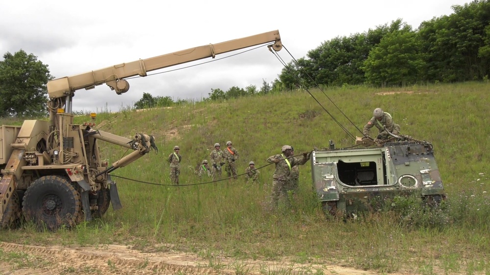DVIDS - Video - 377th SMC complete vehicle recovery operations at Fort ...