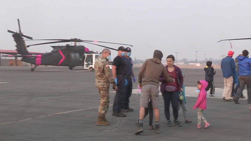 DVIDS - Video - Cal Guard rescues people trapped by Creek Fire