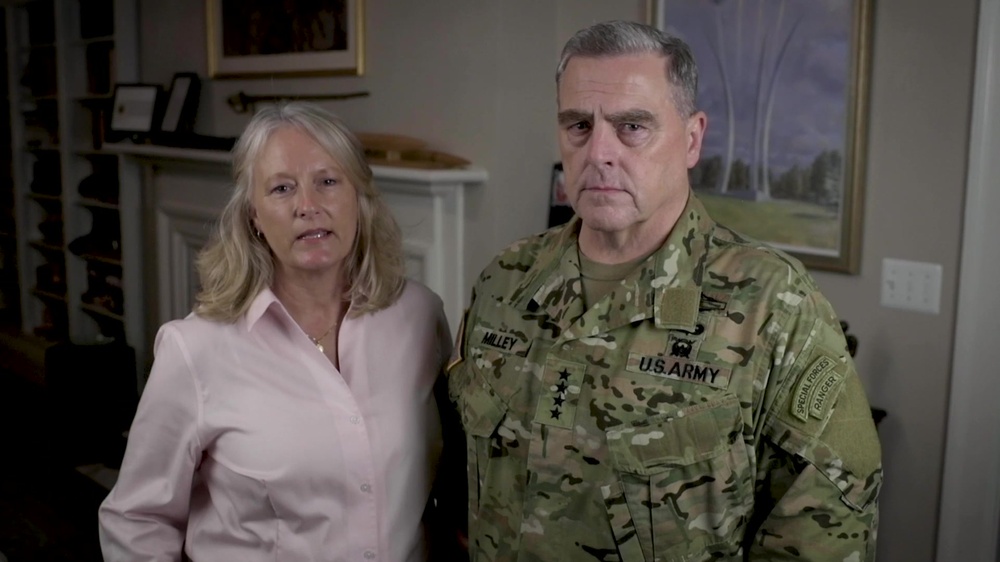 DVIDS - Video - Gen. Mark and Hollyanne Milley's message on Suicide ...