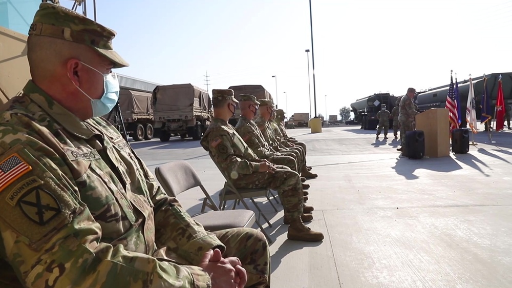 DVIDS - Video - Mobilization Ceremony for Bravo company 422nd ...